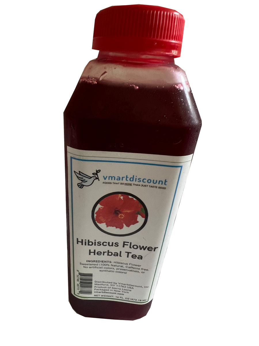 Hibiscus Flower Cold Herbal Drink – Vincent Farms Natural Foods